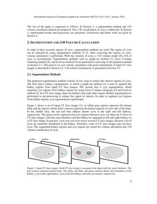 Segmentation of cysts in kidney and 3 d volume calculation from ct ...