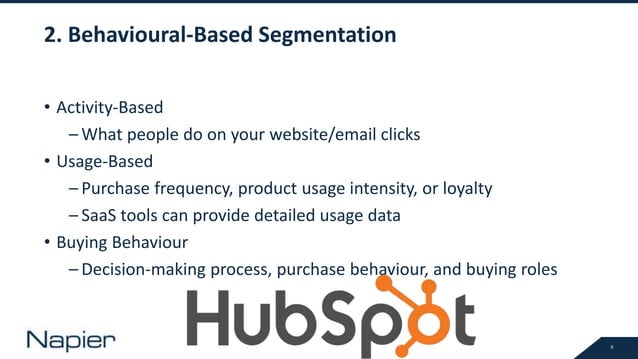Segmentation Secrets: 9 Ways to Target the Right Audience | PPT