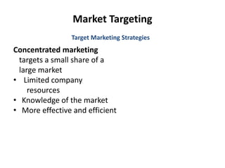 Segmentation targeting and positioning | PPT