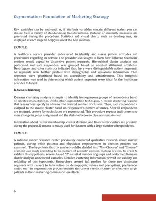 Segmentation The Foundation Of Marketing Strategy | PDF