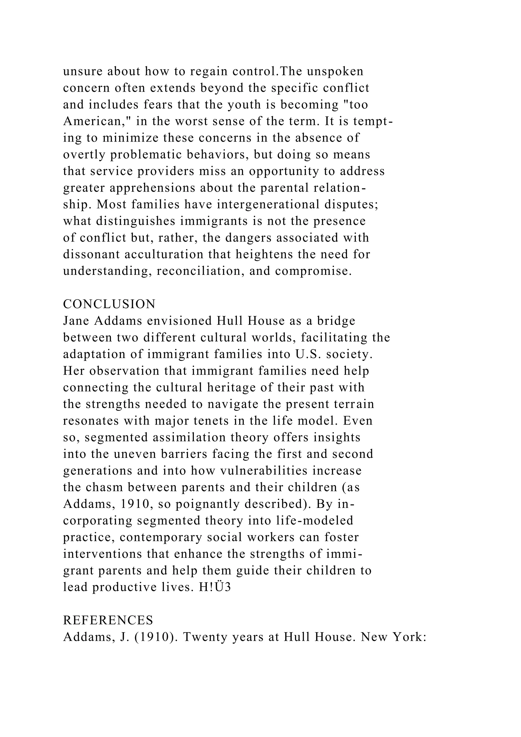 Segmented Assimilation Theory and theLife Model An Integrat.docx