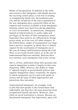 Segmented Assimilation Theory and theLife Model An Integrat.docx