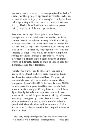 Segmented Assimilation Theory and theLife Model An Integrat.docx