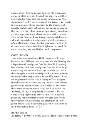 Segmented Assimilation Theory and theLife Model An Integrat.docx