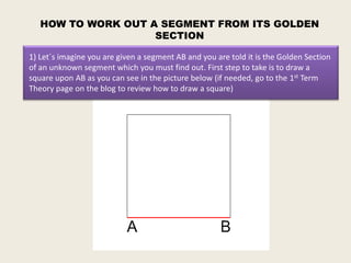 Segment from golden section | PPT