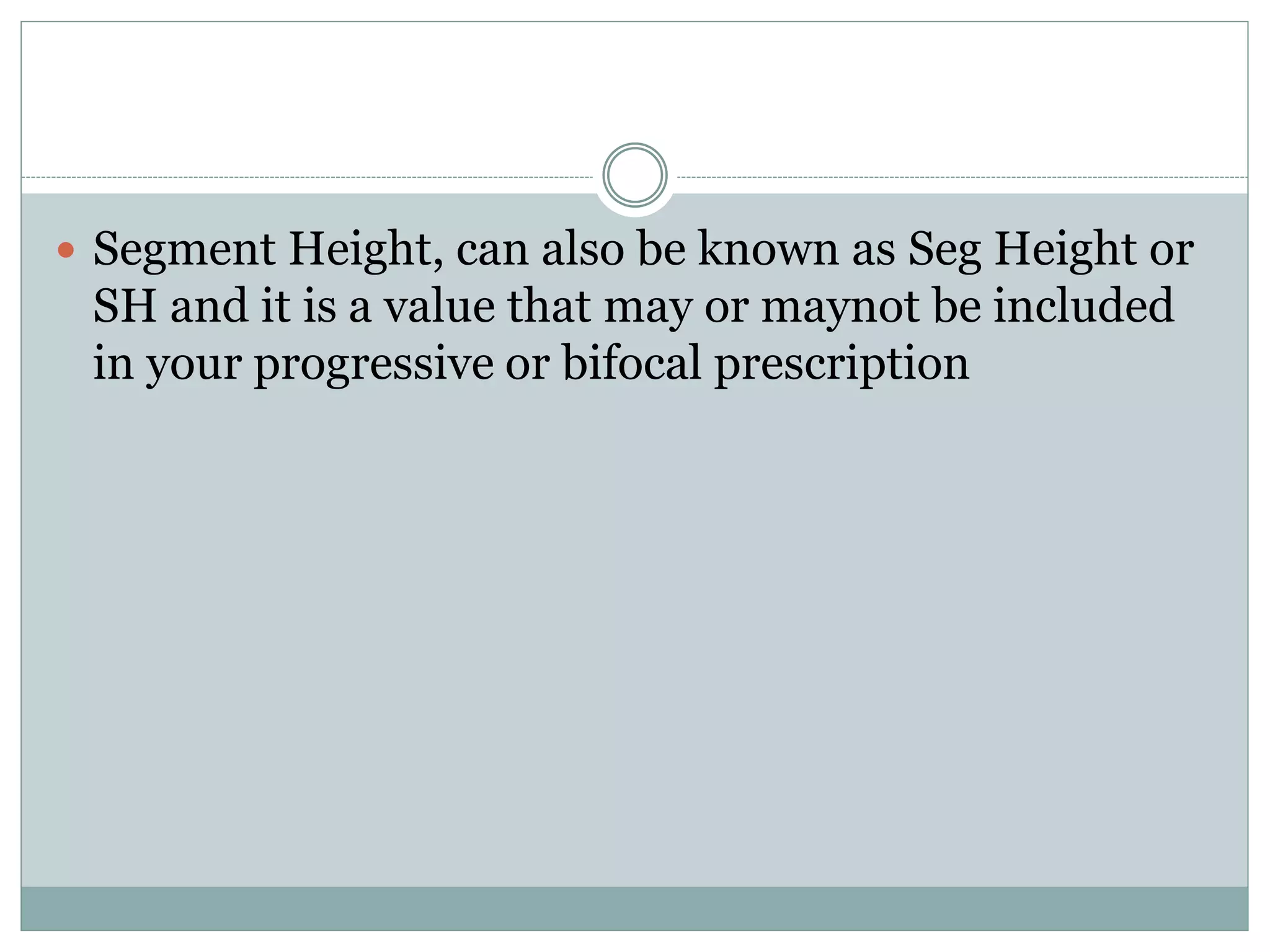 Segment height | PPTX