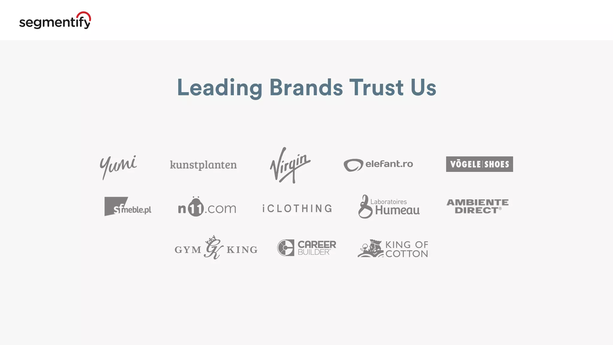 Segmentify Personalisation Solutions | PPT