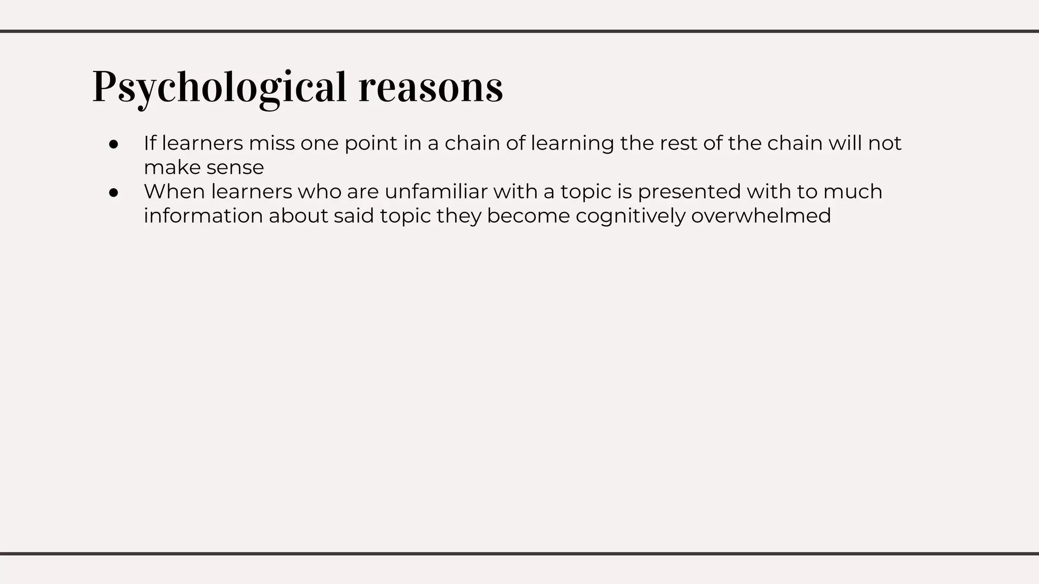 Segmenting Principle Story board | PPTX