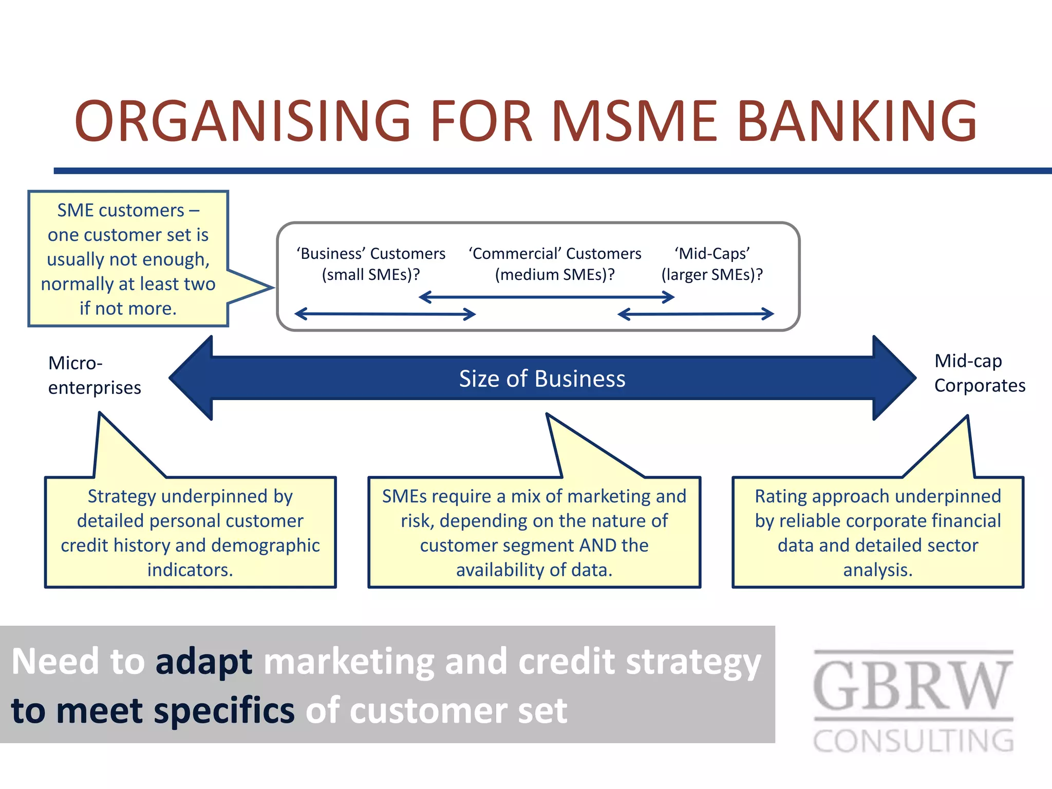 Segmenting the SME & Commercial Customer Banking Market | PDF