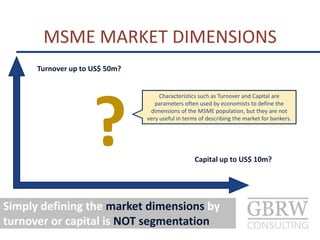 Segmenting the SME & Commercial Customer Banking Market | PDF