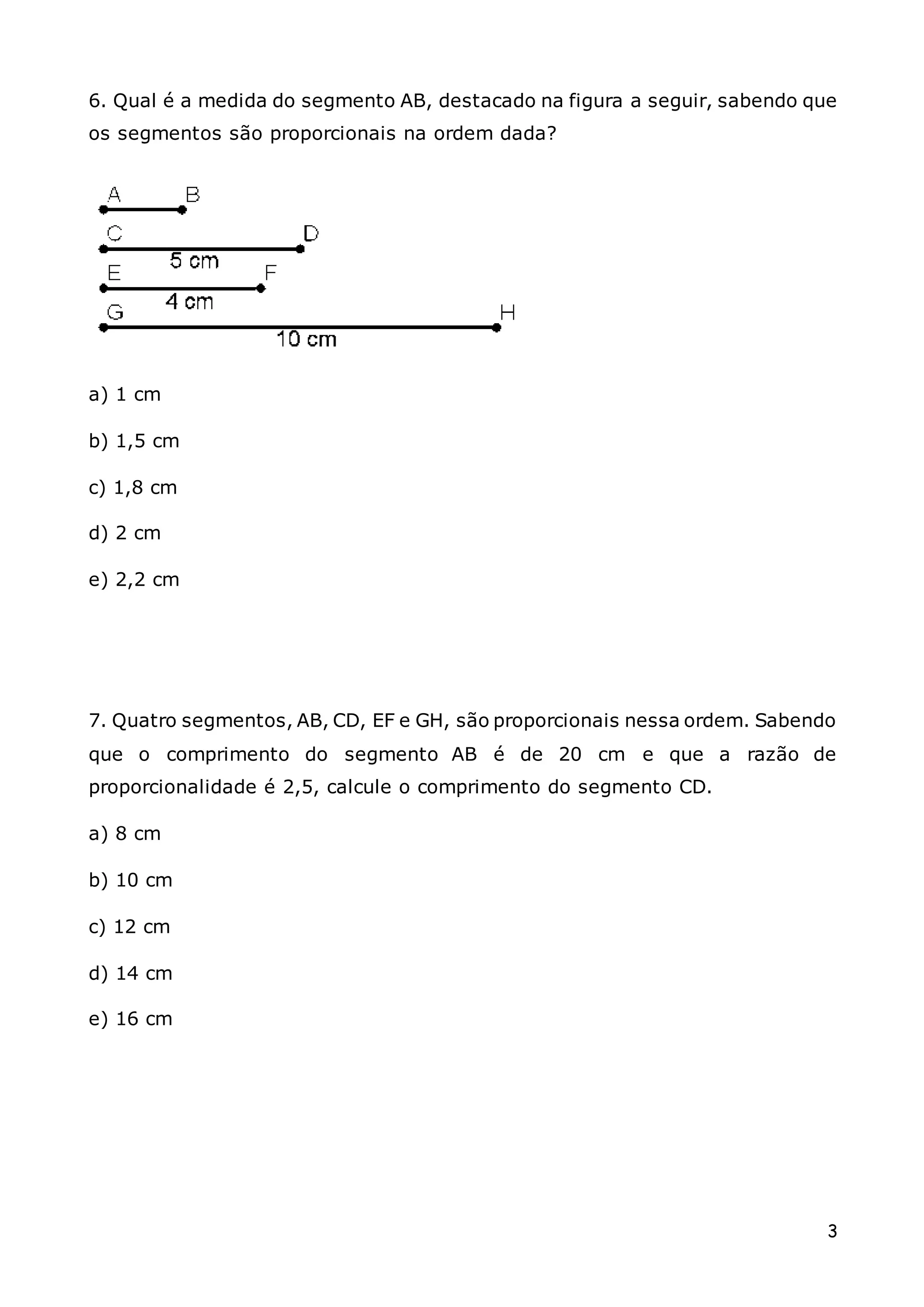 Segmentos Proporcionais Pdf