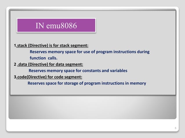 Segment registers | PPTX