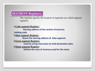 Segment registers | PPTX