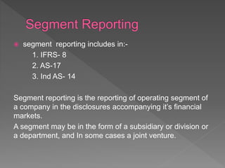 Segment reporting | PPTX