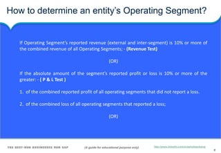 Segment Reporting and SAP New GL - ECC 6 | PPSX