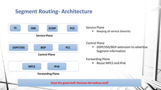 Segment Routing for Dummies | PDF