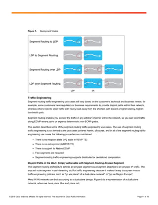 Segment Routing: Prepare Your Network For New Business Models | PDF