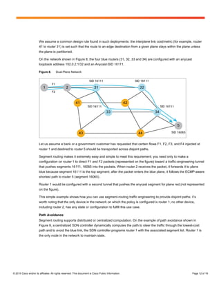 Segment Routing: Prepare Your Network For New Business Models | PDF