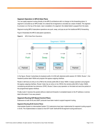 Segment Routing: Prepare Your Network For New Business Models | PDF
