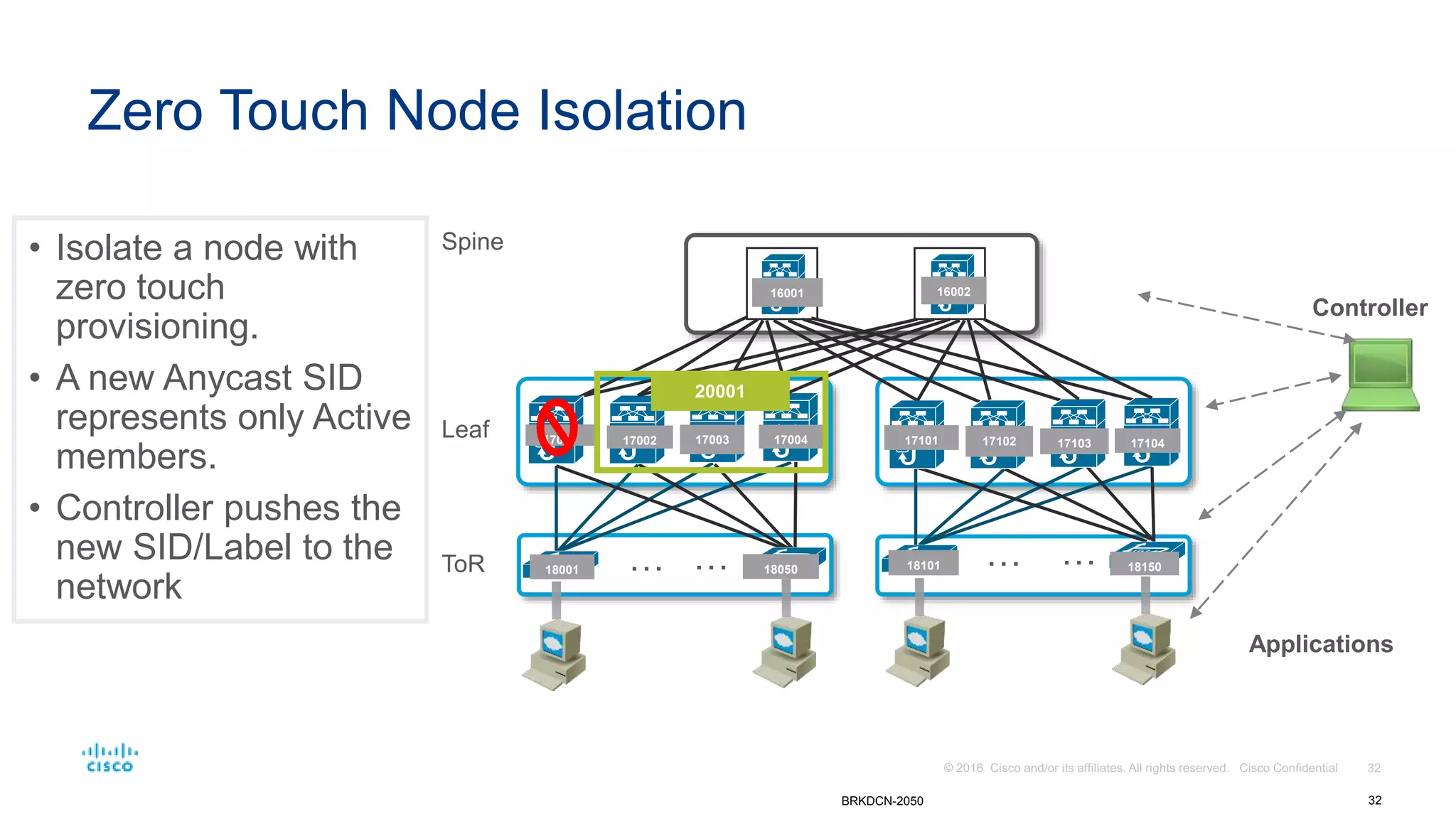 TechWiseTV Workshop: Segment Routing for the Datacenter | PPTX | Computer Networking | Computing