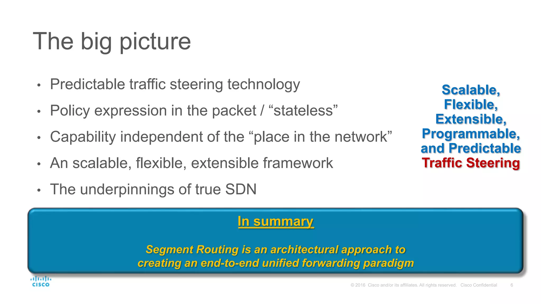 TechWiseTV Workshop: Segment Routing for the Datacenter | PPTX | Computer Networking | Computing