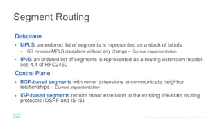 TechWiseTV Workshop: Segment Routing for the Datacenter | PPTX | Computer Networking | Computing