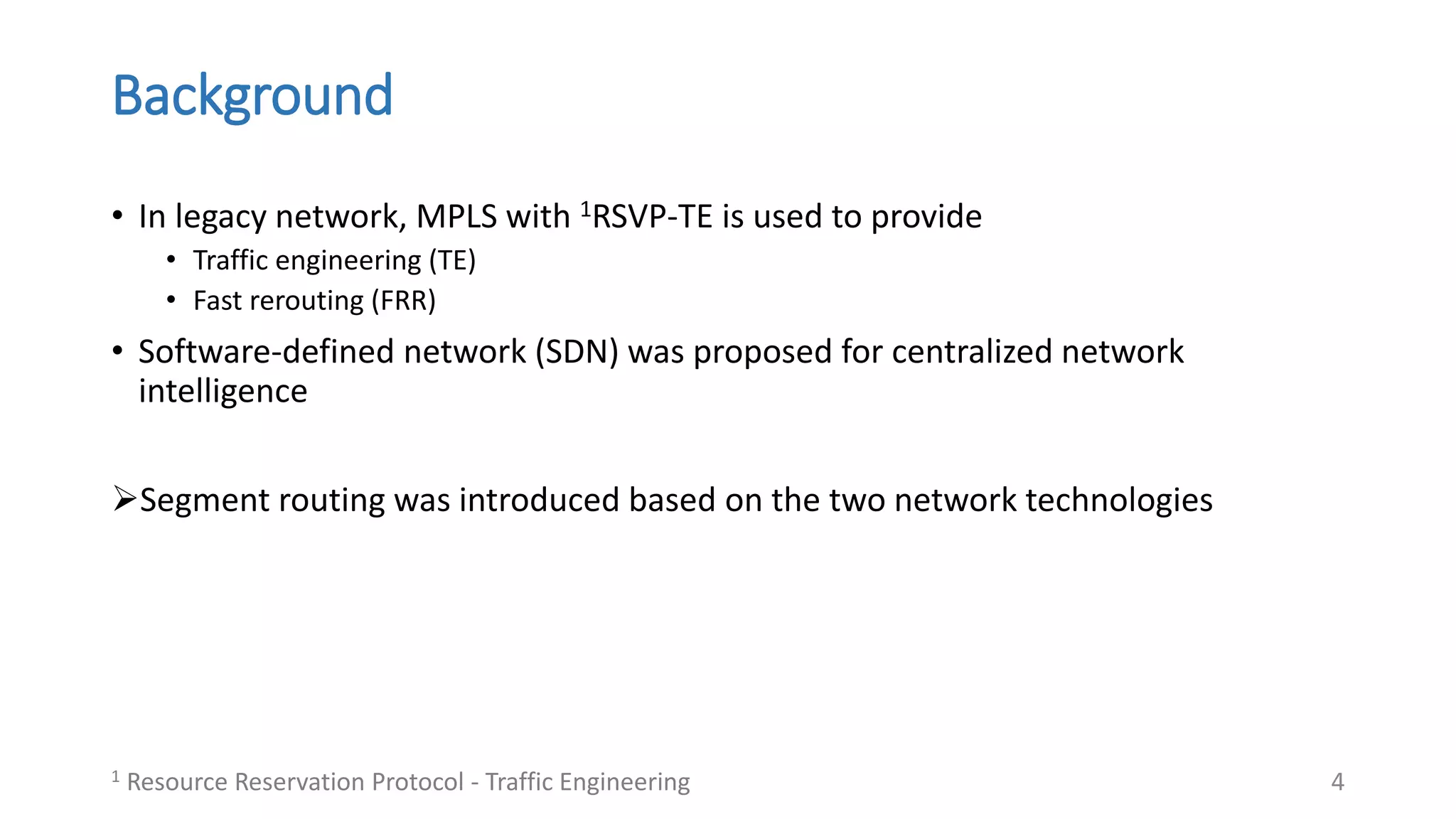 Segment routing tutorial | PDF