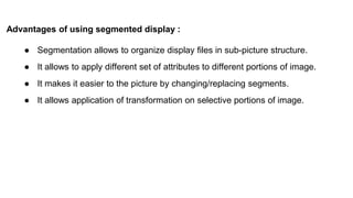 Segments, illumination models, color models and shading | PPTX