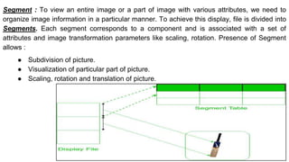 Segments, illumination models, color models and shading | PPTX