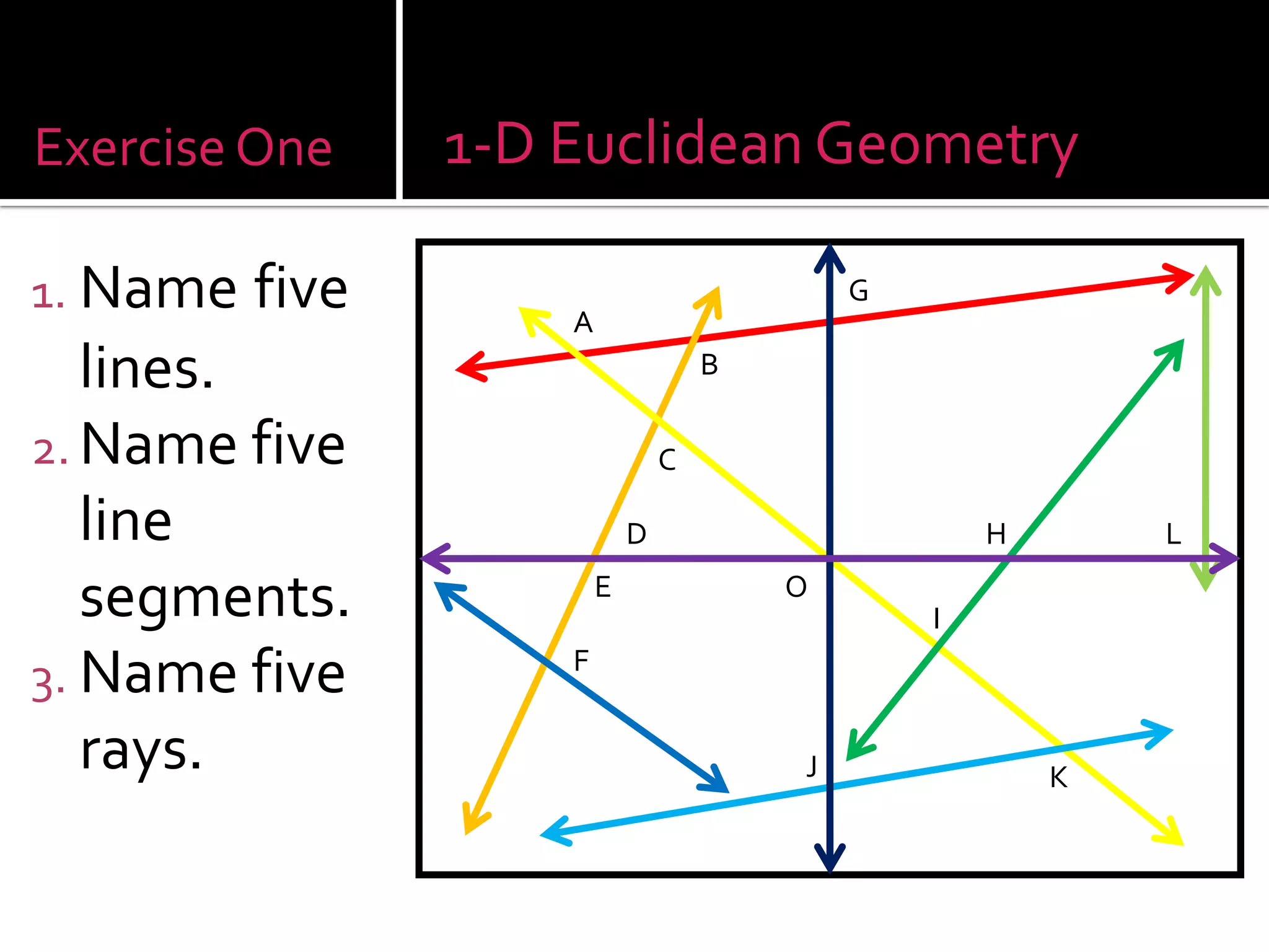 Segments, Rays And Angles | PPTX