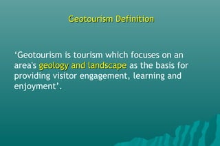 Segra2015 geotourism angus_m_robinson | PPT