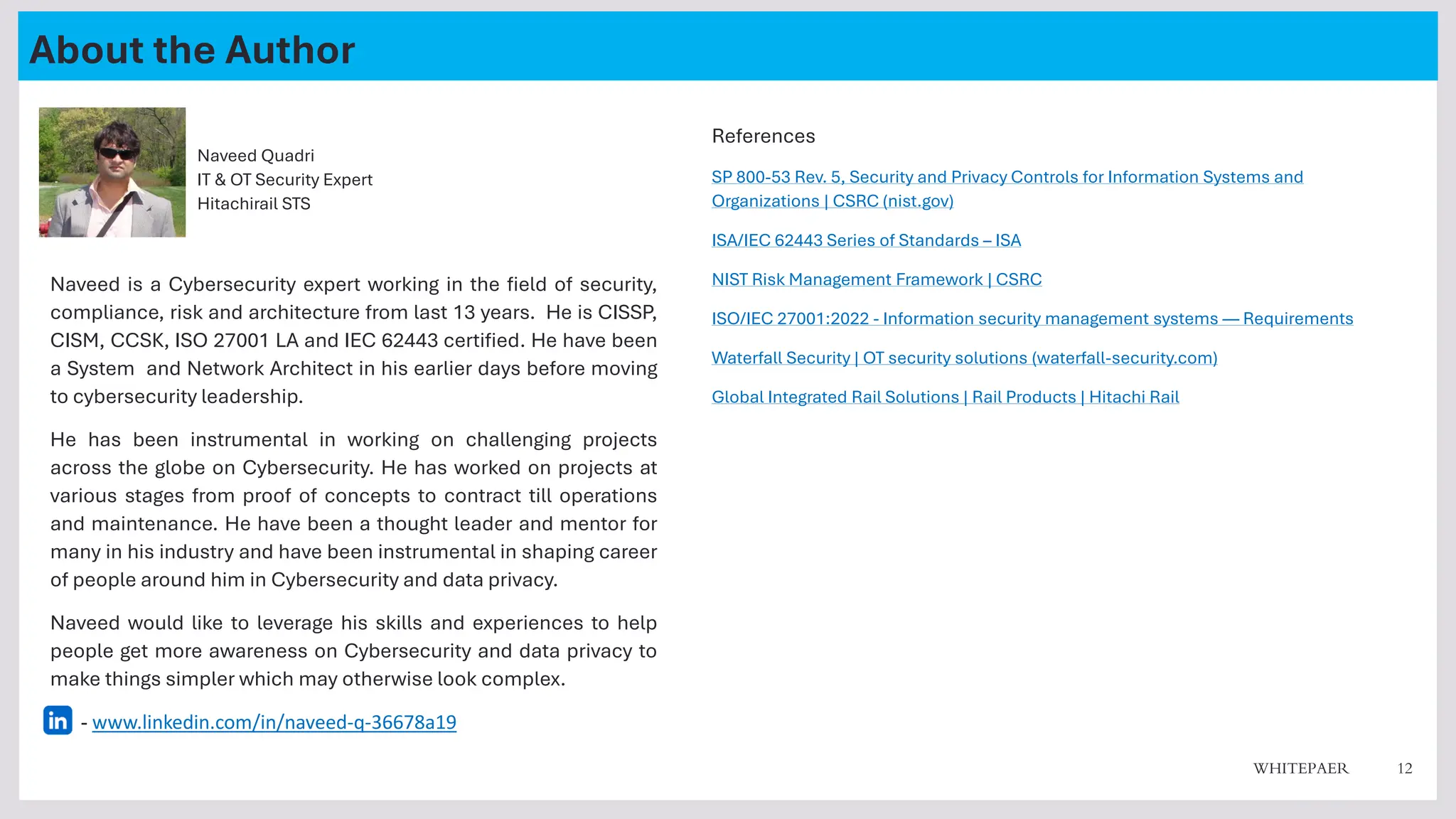 Segregation of IT and OT Networks across organization | PDF