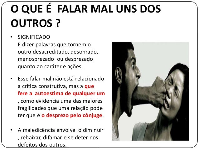 Segredos 9 e 10 queixem e falar mal uns dos outros