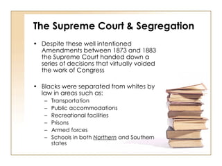 Segregation | PPT | Law