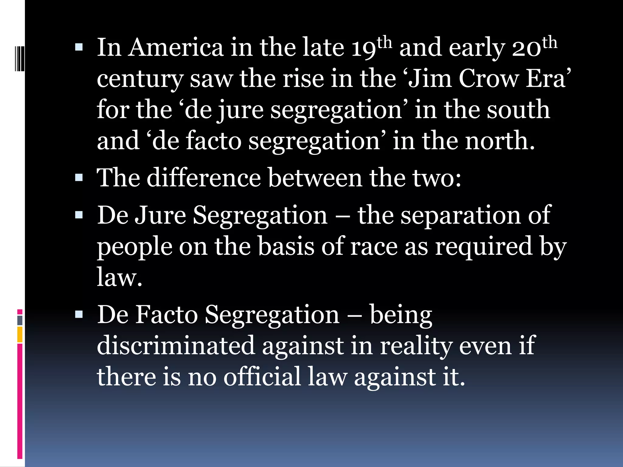 Segregation | PPTX