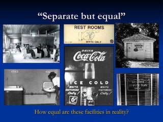 Segregation and Discrimination | PPT