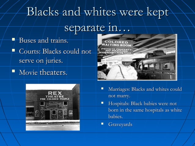 Segregation 20 powerpoint | PPT | Debated Sensitive Social Issues ...
