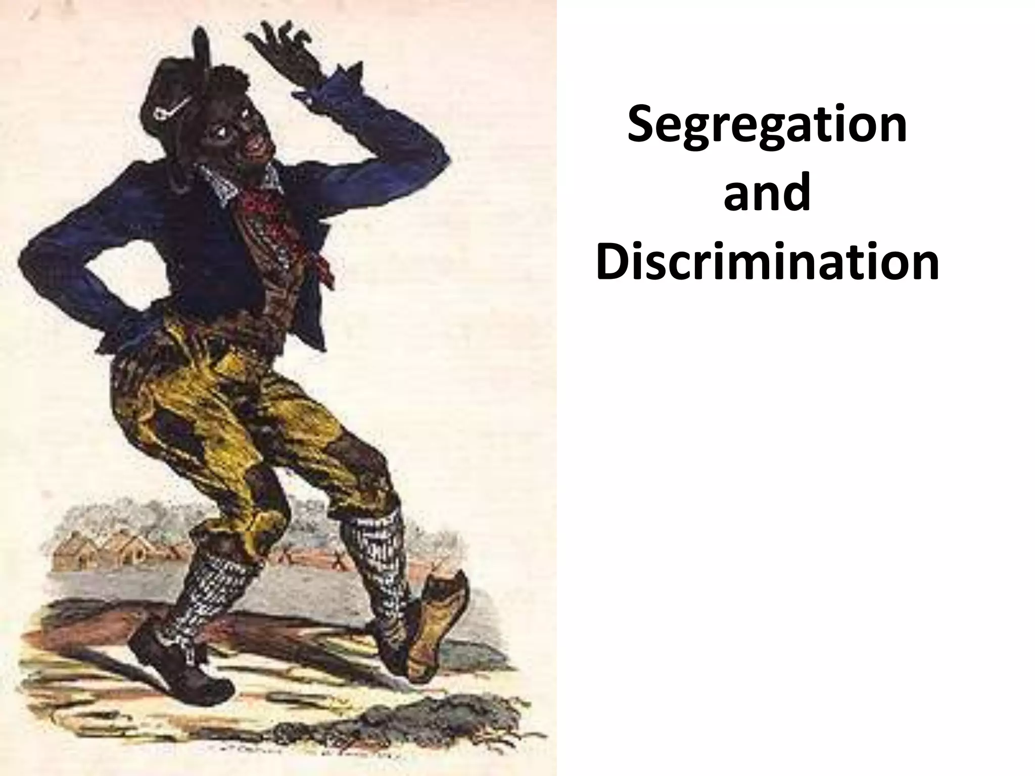Segregation and Discrimination | PPTX