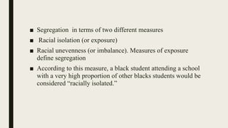 Segregation in Education of Pakistan | PPT