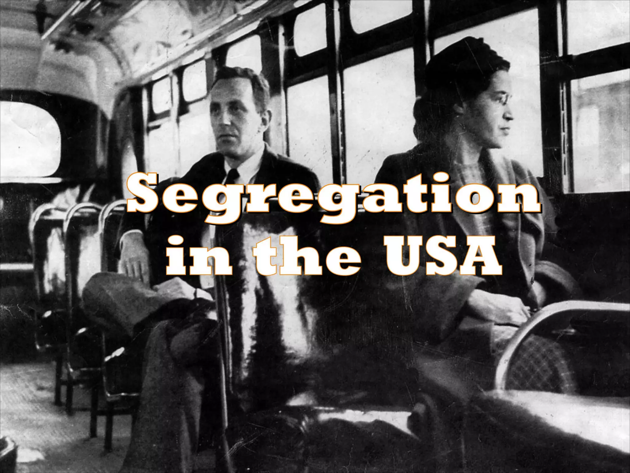 Segregation in the usa | PDF