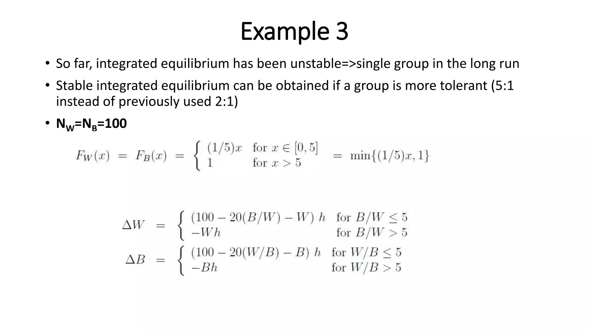 Segregation Schelling Model | PPTX