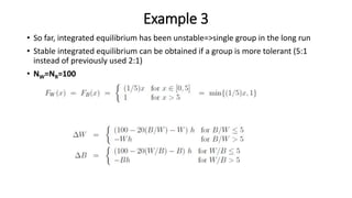 Segregation Schelling Model | PPTX