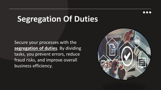 Segregation Of Duties | PDF