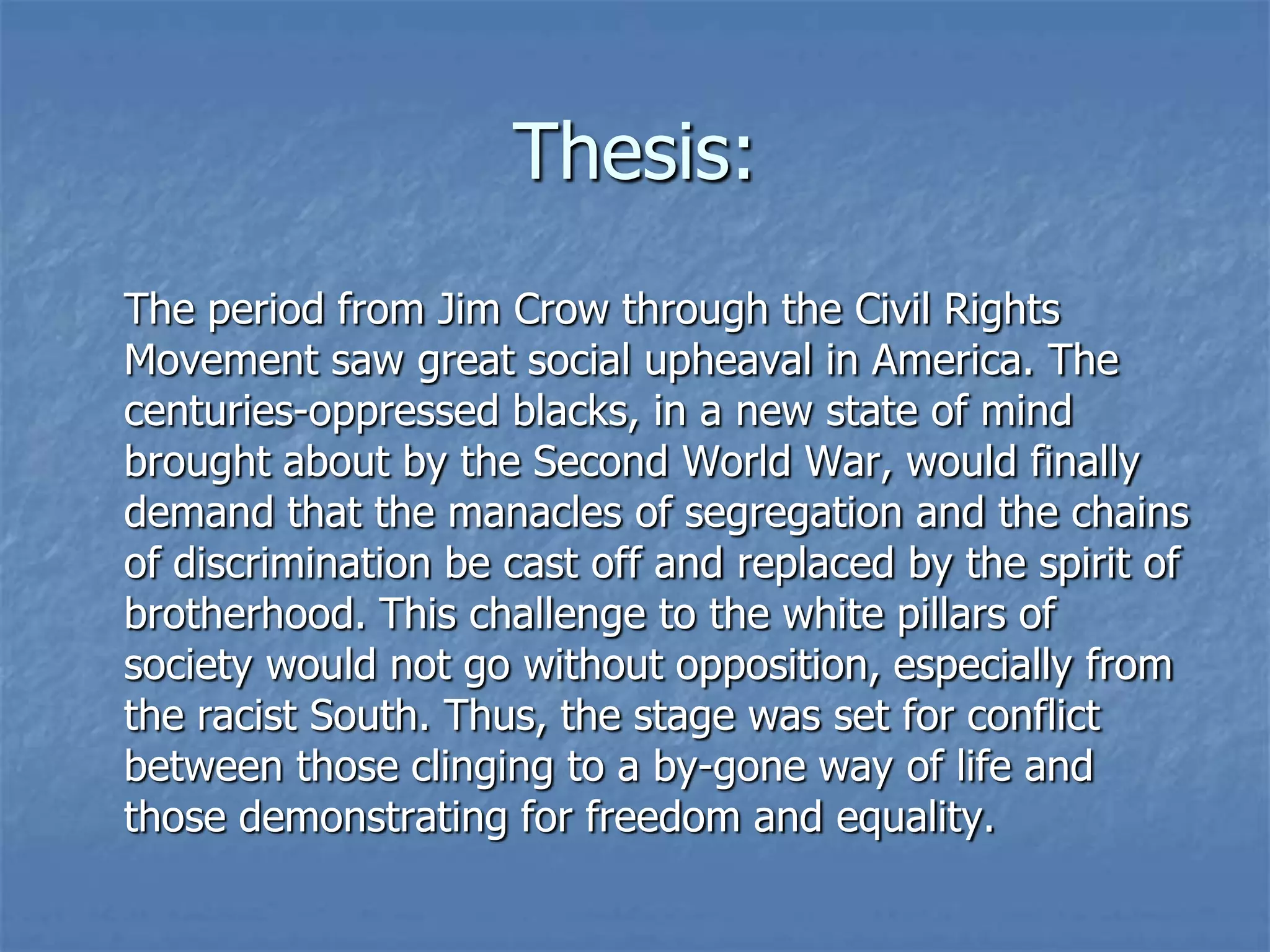 Segregation vs Integration | PPT