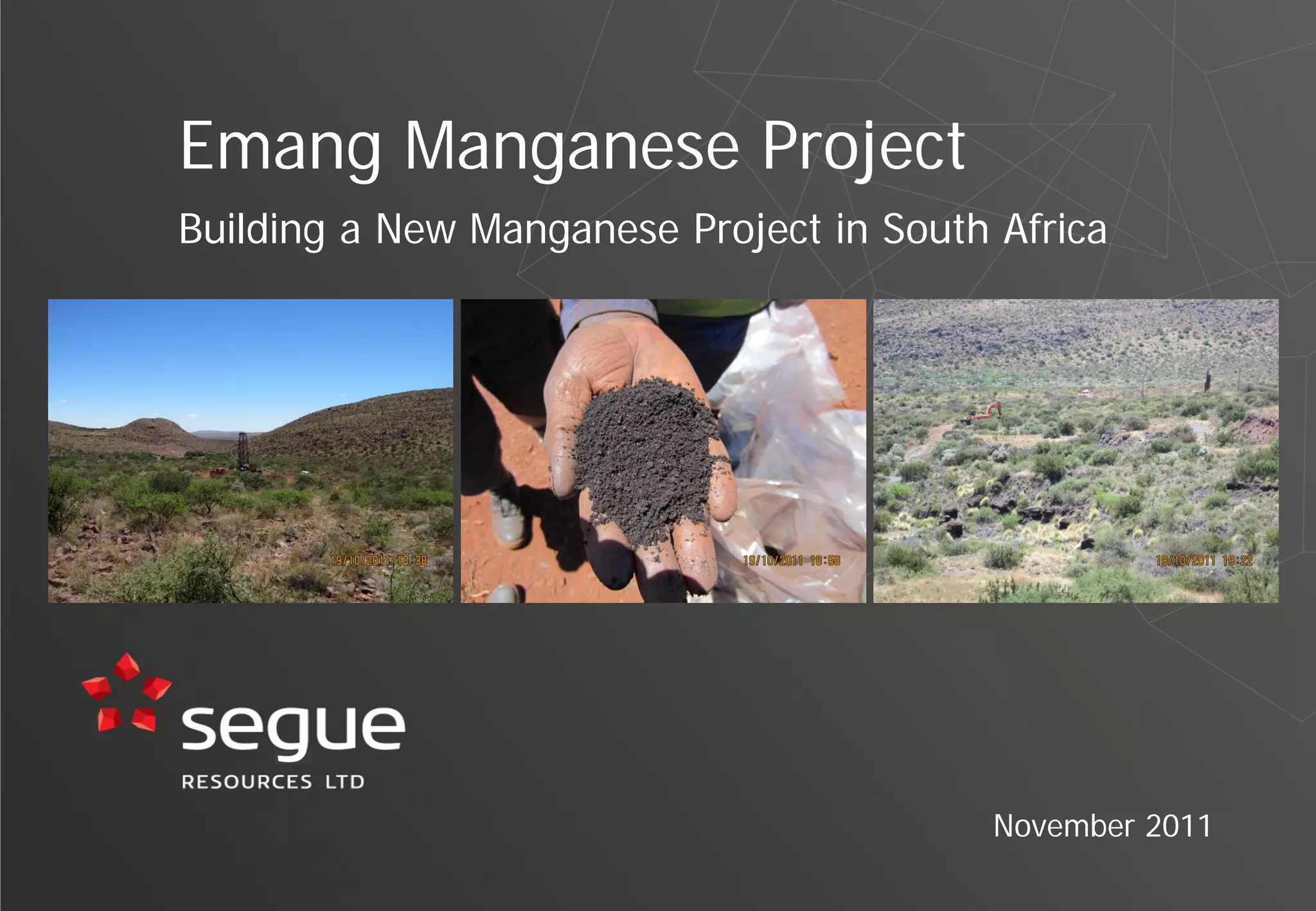 Segue presentation november 2011 | PPT