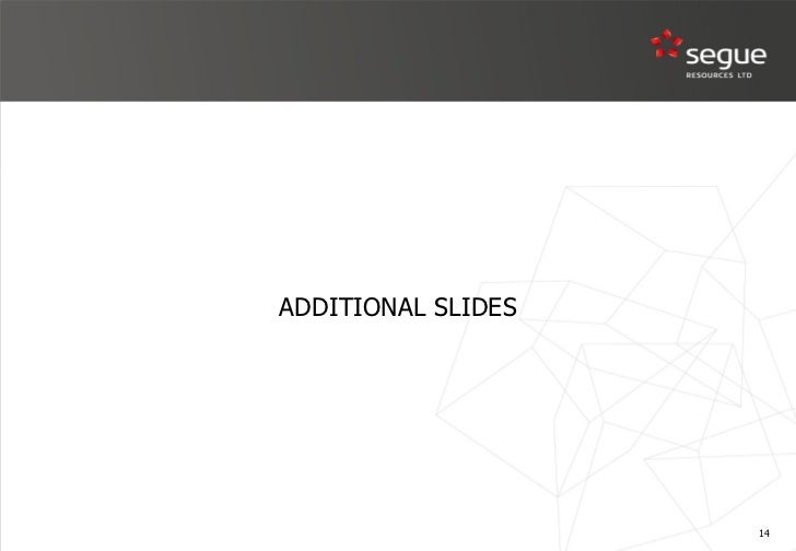 Segue presentation november 2011