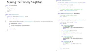 Segue to design patterns | PPT