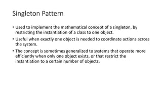 Segue to design patterns | PPT