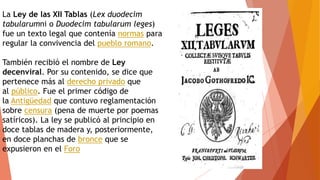 HISTORIA DEL DERECHO ROMANO, SEGUN MARTA MORINEAU | PPTX