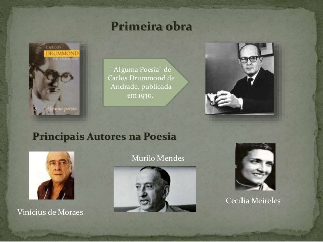 Segunda fase do modernismo – (poesia)
